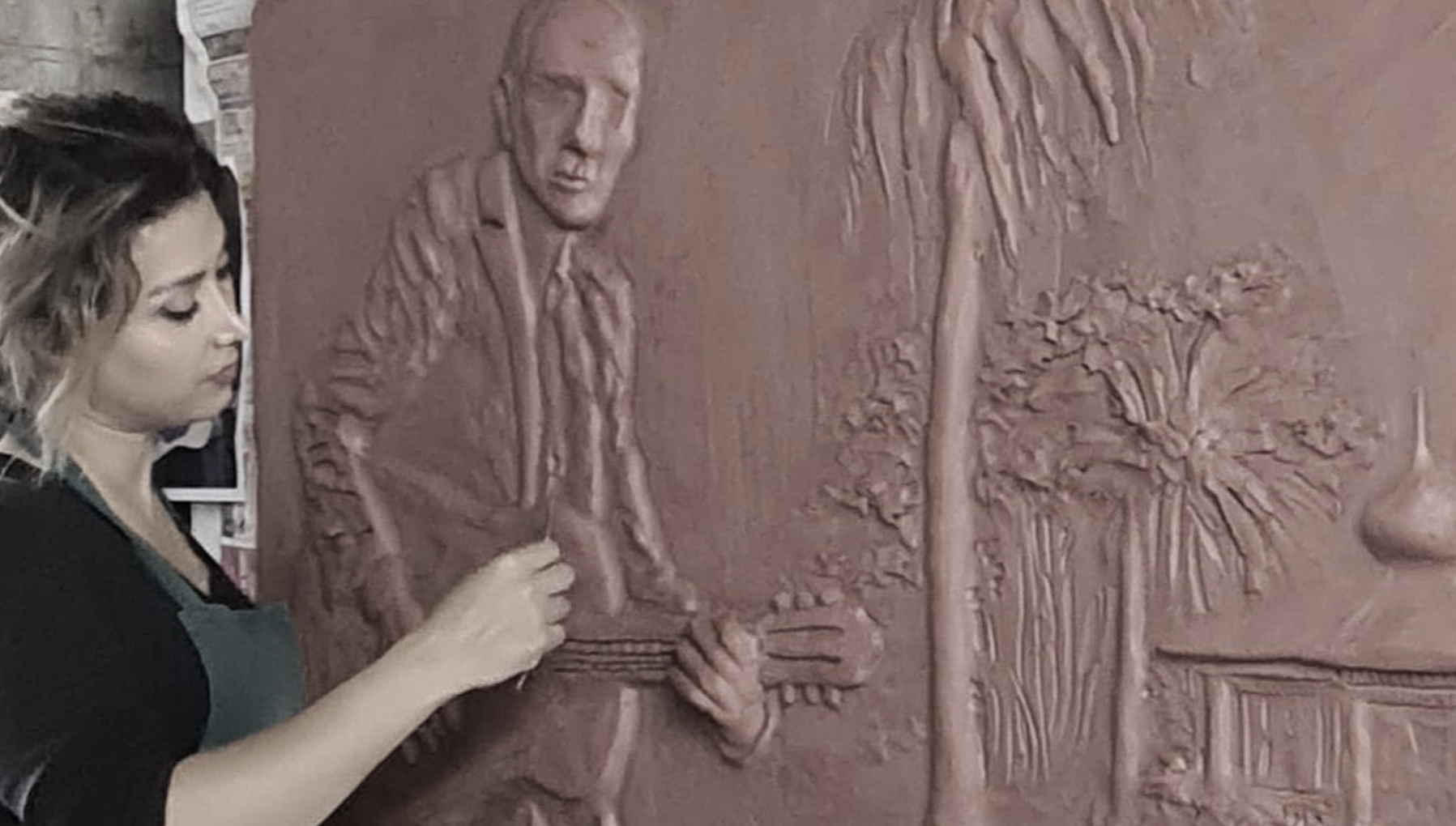 3D Clay Mural Launch – Space2b Social Design